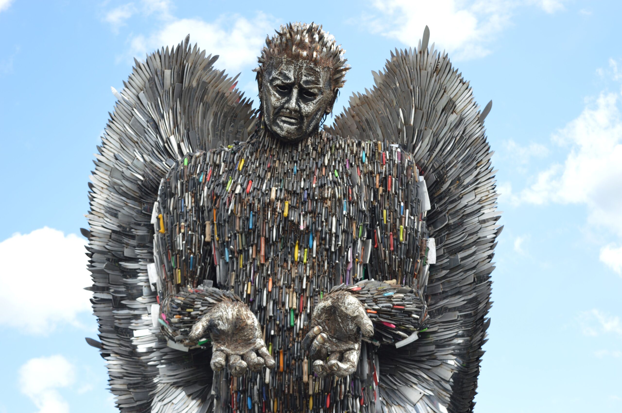 The Knife Angel is Ready to Fly South - Visit Shropshire